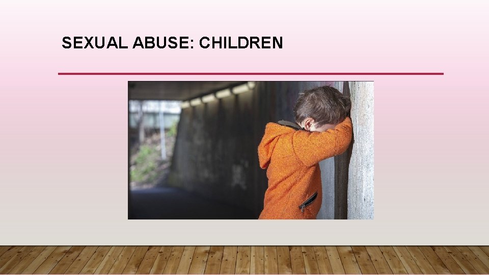 SAFEGUARDING OF MINORS SEXUAL ABUSE CHILDREN SEXUAL ABUSE