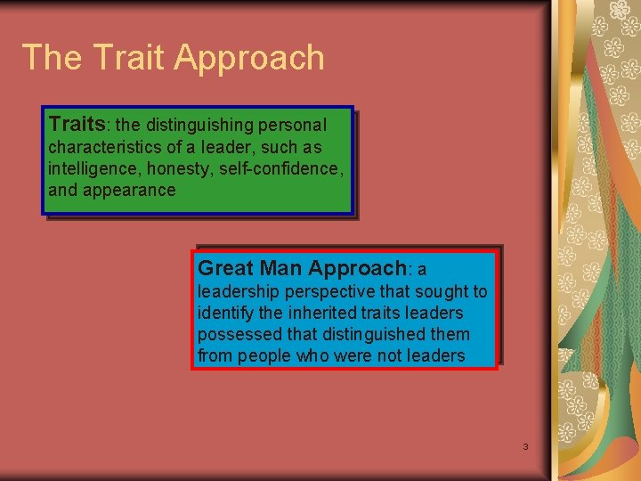 Chapter 2 Traits Behaviors and Relationships 1 Chapter