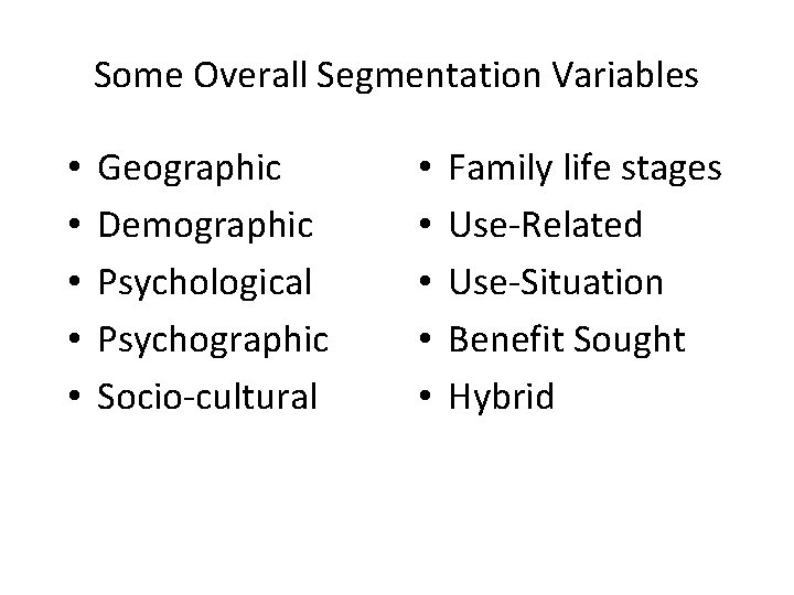 Marketing Segmentation Consumer Behavior Ninth Edition Schiffman Kanuk