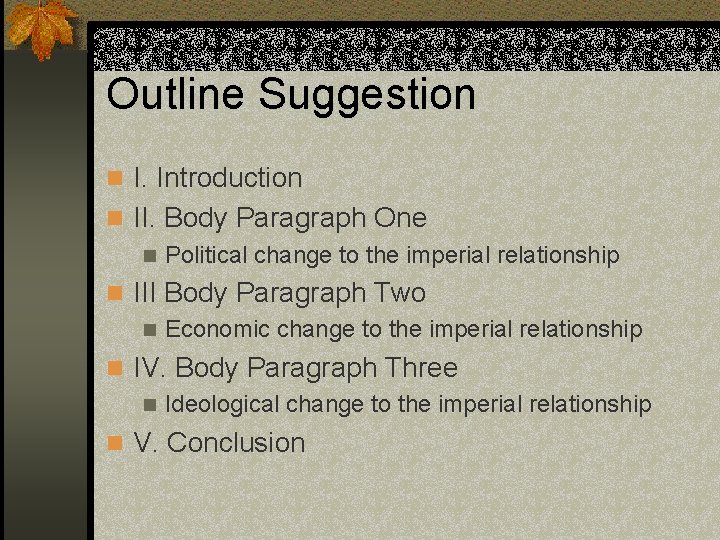 How to Write a DBQ Steps to Success