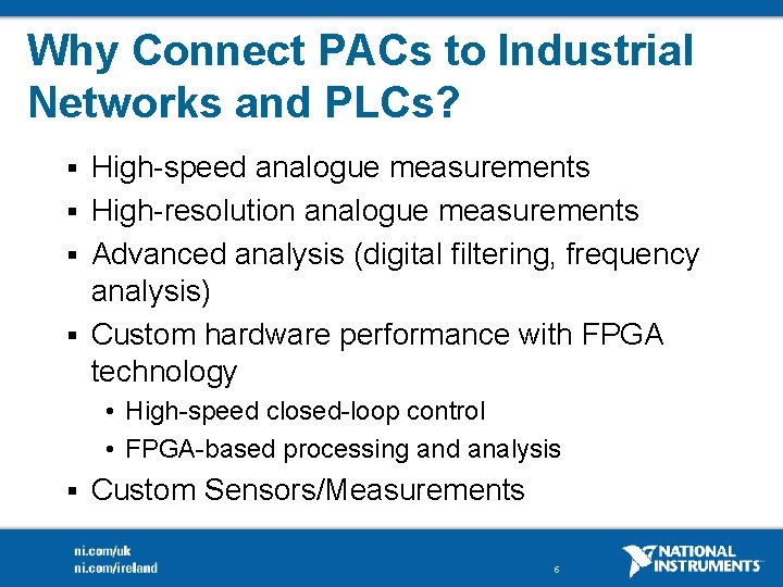 One Controller Any Bus Connecting Programmable Automation Controllers