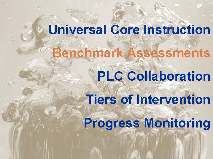 BRIEF RTI OVERVIEW BENCHMARK ASSESSMENT TRAINING KINDERGARTEN MEASURING