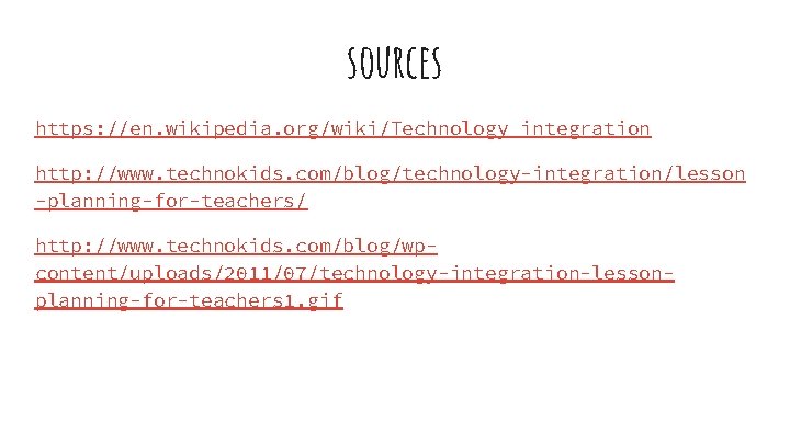Planning for Technology Integration By Gabriela Brito Stephanie