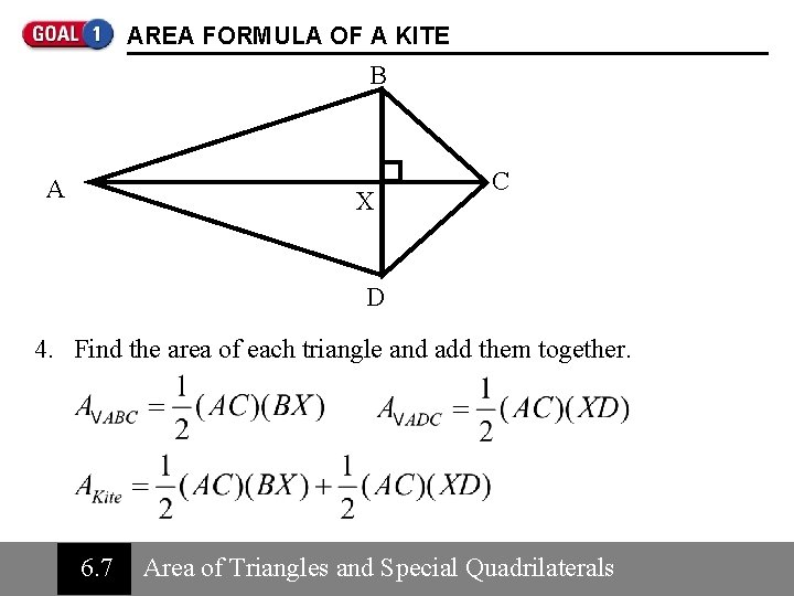 Chapter 6 Section 6 7 B Areas of