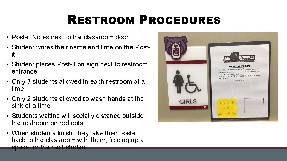 BLENDED LEARNING PROTOCOLS Reynolds Middle School United we