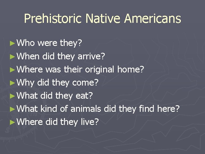 Prehistoric Georgia The first inhabitants of Georgia Prehistoric