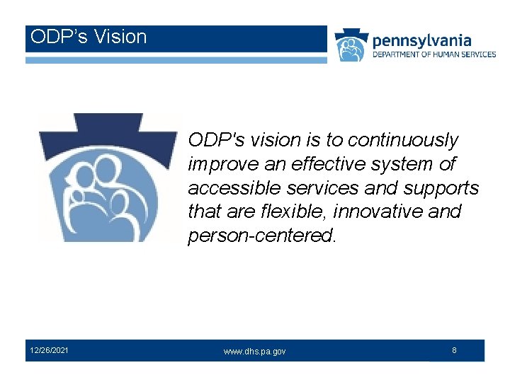 An Introduction to Developmental Disability Services in Pennsylvania