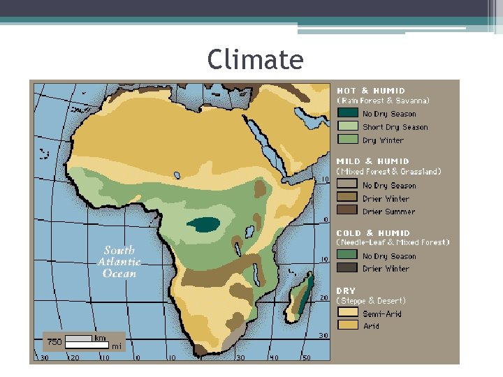SubSaharan Africa Physical Geography Landforms Create a Word