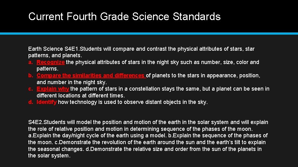 Science Data Talk Week of November 7 th