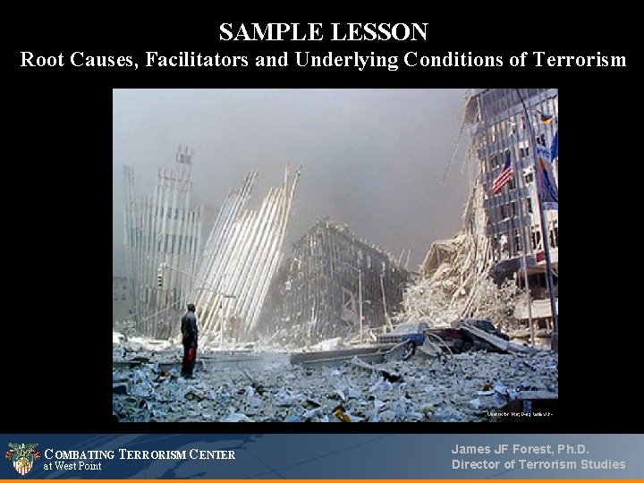 Teaching Terrorism COMBATING TERRORISM CENTER at West Point
