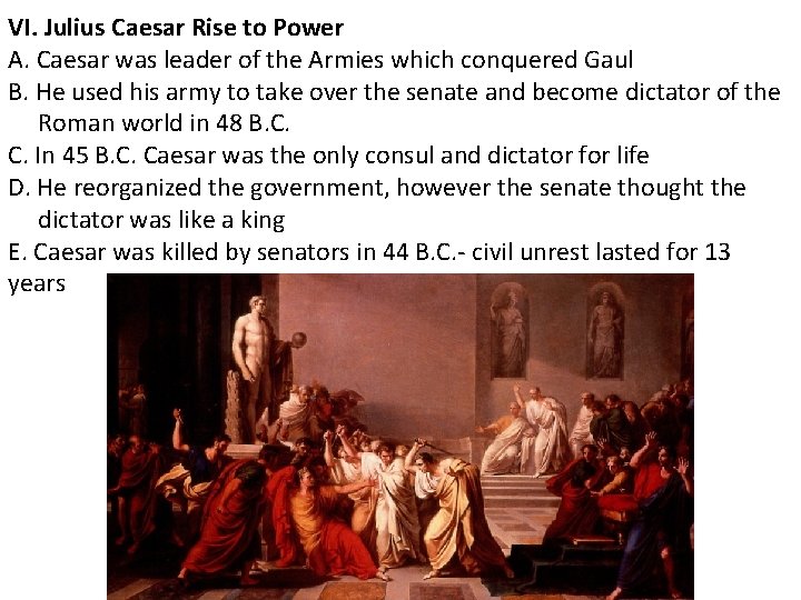 Ancient Rome The Roman Republic I Geography A