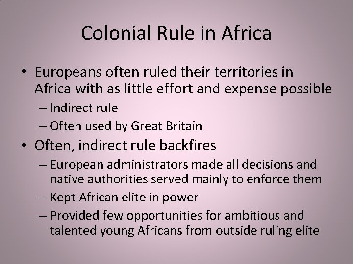 Empire Building in Africa World History 10 B