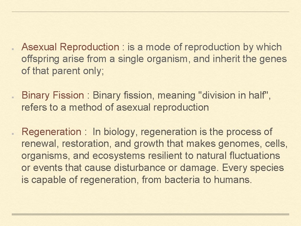 Sexual And Asexual Reproduction Involve Cell Division By