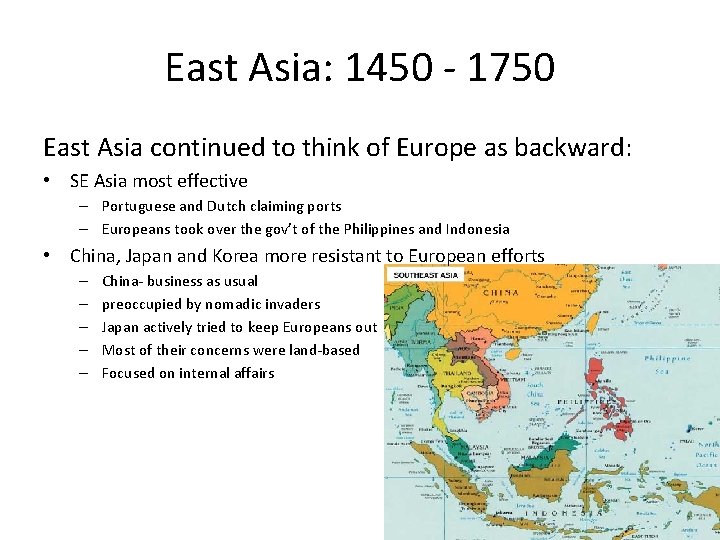 LandBased Powers on the Rise Russia and East