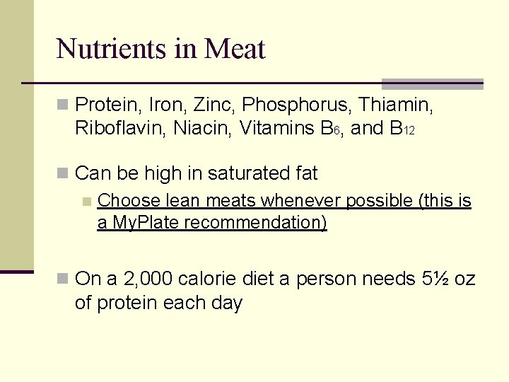 Chapter 36 Types of Meat n Beef cattle