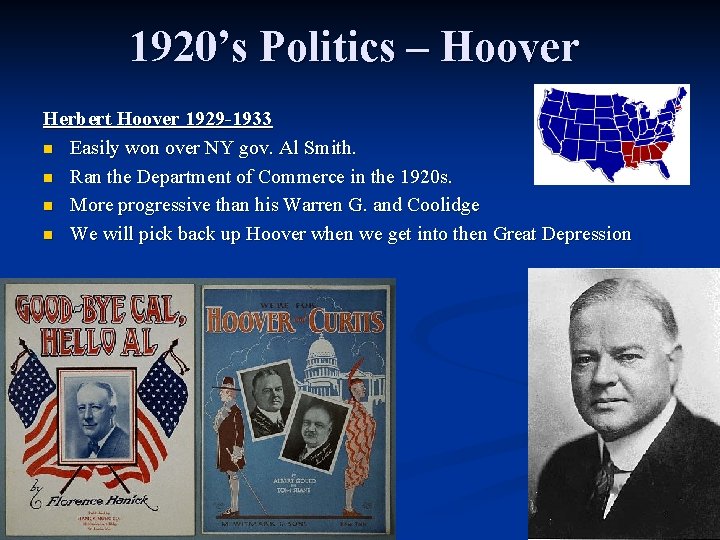 The 1920s to the 1930s Boom to Bust