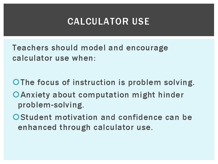 Vocabulary MATH METHODS CR A Fluency Problem Solvi