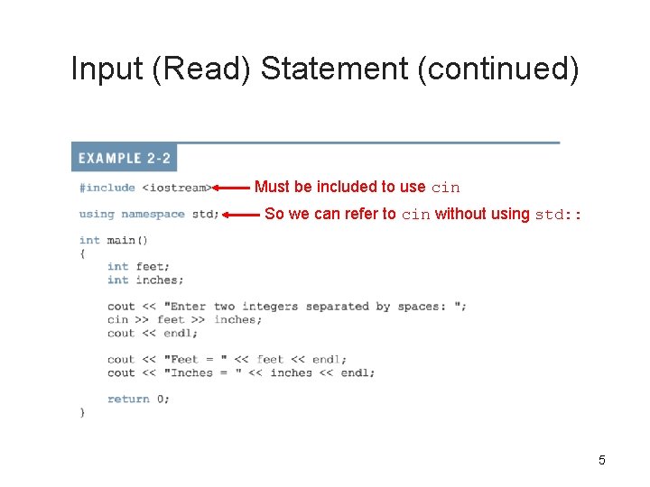 Chapter 3 Input output Objectives In this chapter