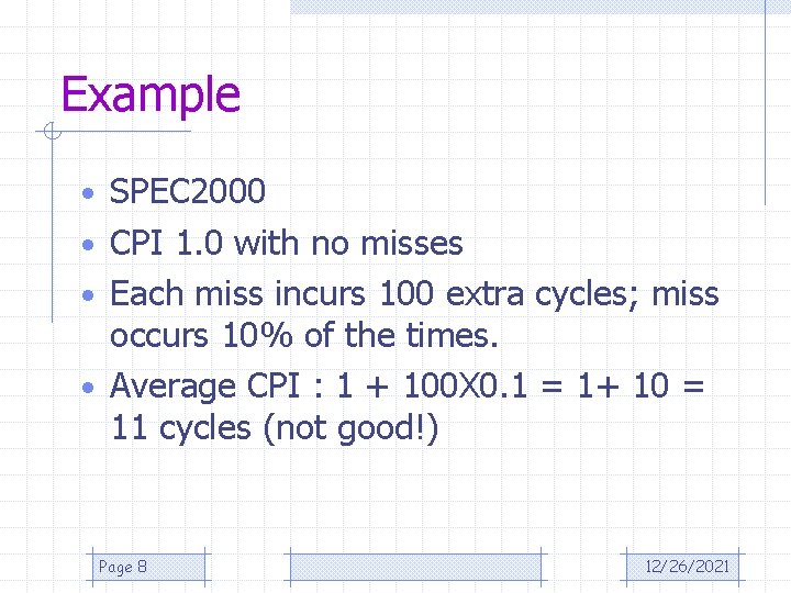 Exploiting Memory Hierarchy Chapter 7 B Ramamurthy Page