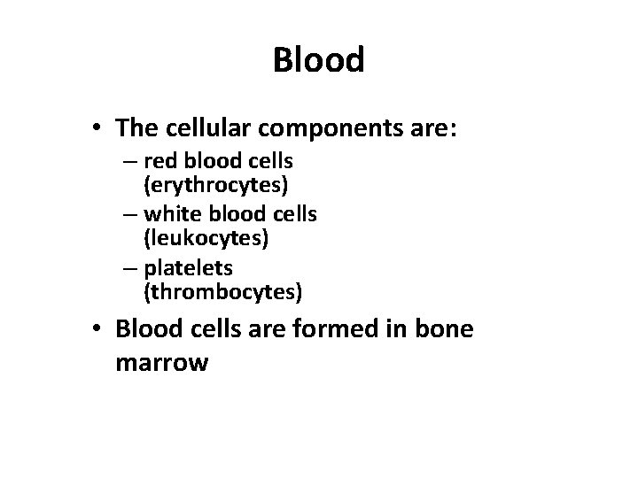 The Circulatory System Chapter 13 Lecture 1 Blood