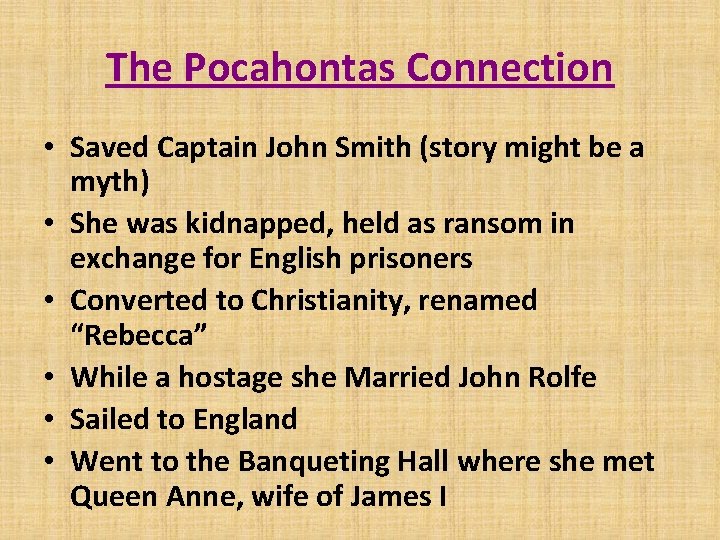 The Planting of English America Chapter 2 Background