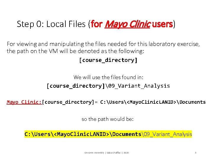 Polymorphism and Variant Analysis Lab Matt Hudson Power