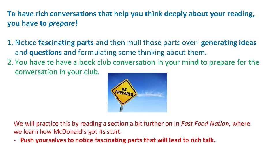 Tapping the Power of Nonfiction Bend 1 Session