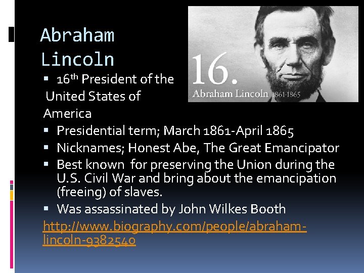 Holly Roberto THE PRESIDENTS OF THE UNITED STATES