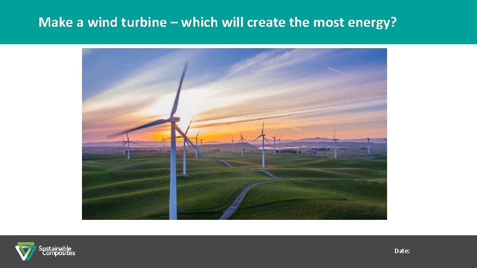 Primary School Wind Turbine Lesson Plan Presenter details