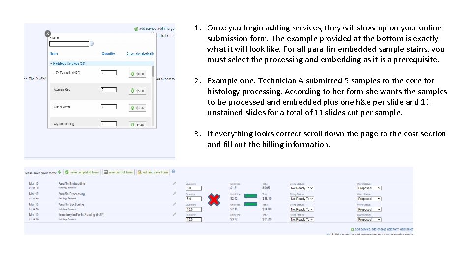 How to Submit Histology Samples Through The Online