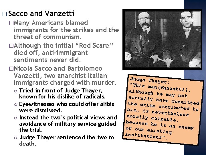 Explore post war troubles Identify discrimination and response