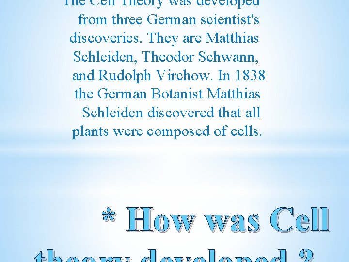 Cell Division Mitosis By Ashley Mitosis is a
