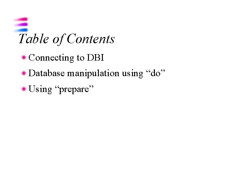 CS Learning Centre DBI Tutorial Introduction About Tutorial