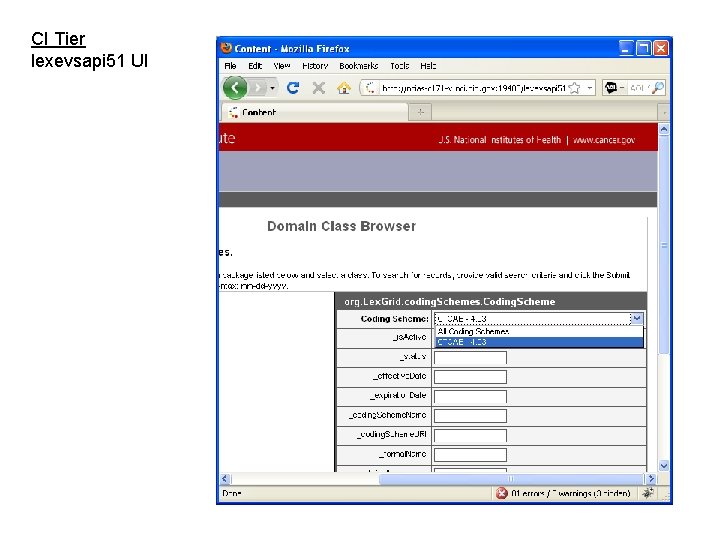 CI Setup for Data BDA Proof of concept