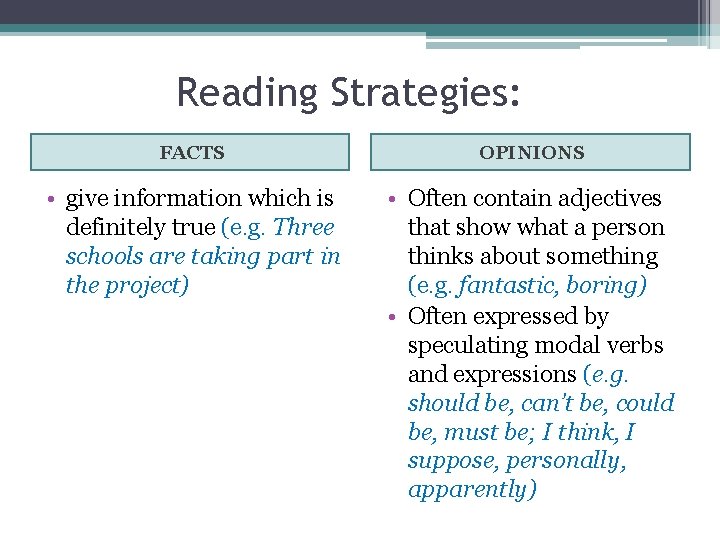 GET LEARNING Form 11 Lesson Objectives To read