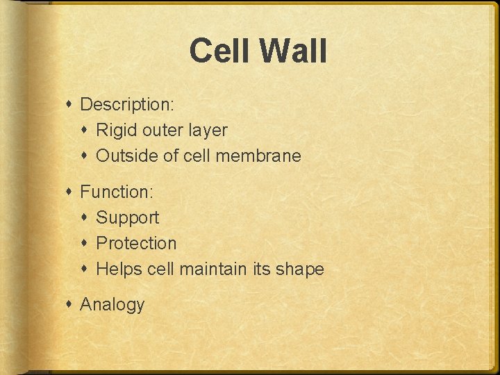 Specialized Cell Structures Biology Unit 04 Lesson 01