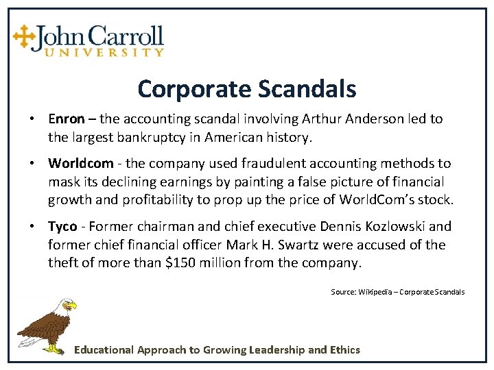 Why should YOU care about Ethics Educational Approach