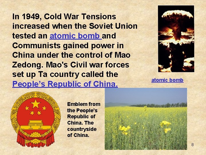 Powerpoint by Mrs Tucker 1 1 The Cold