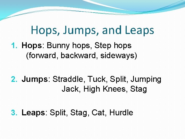 Standards Assignment GymnasticsTumbling Introduction to Overarching ...