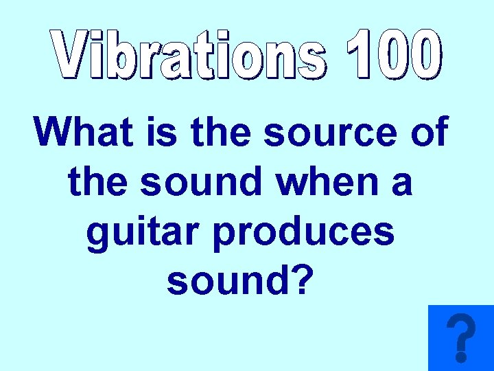 Sound Review Vibrations Pitch Sound Volume Mystery 100