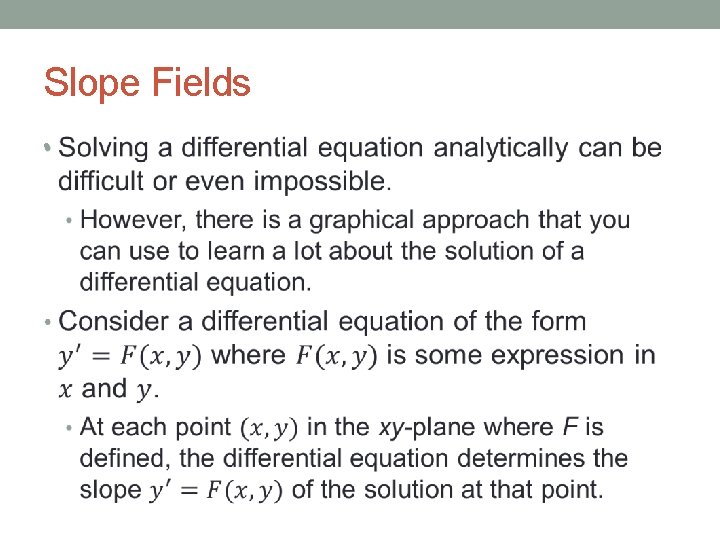 CHAPTER 6 Differential Equations Calculus AB Homework 6