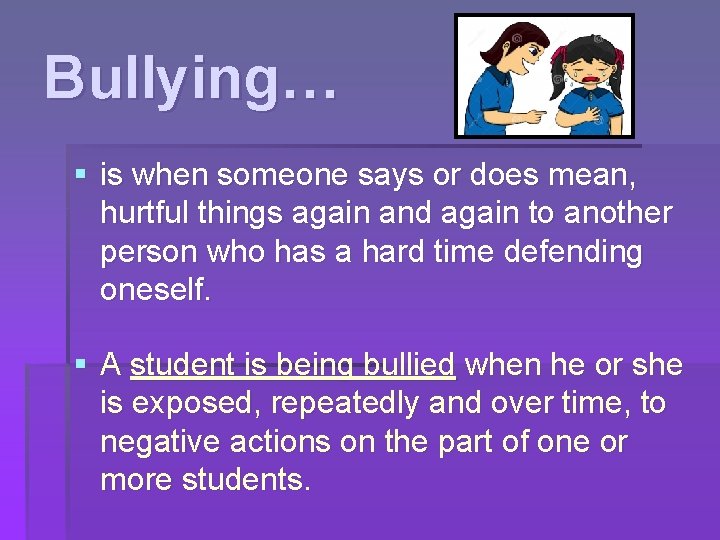 Olweus Bullying Prevention Program A Schoolwide Classroom Individual