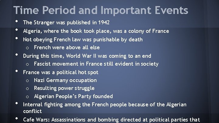 The Stranger Albert Camus Biography 1913 1960 Kevin