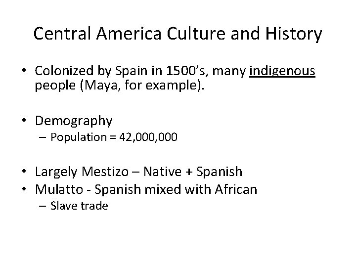 Caribbean Central South America Introduction to Caribbean Central