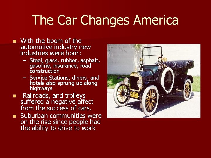 The Roaring 20s The Boom n Following WWI