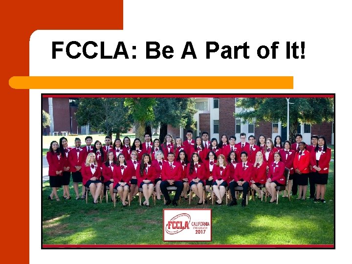 What Is FCCLA Building strong leaders for Families