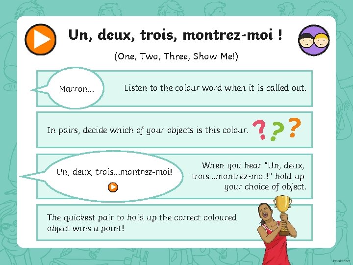 French All About Me Year One French Year