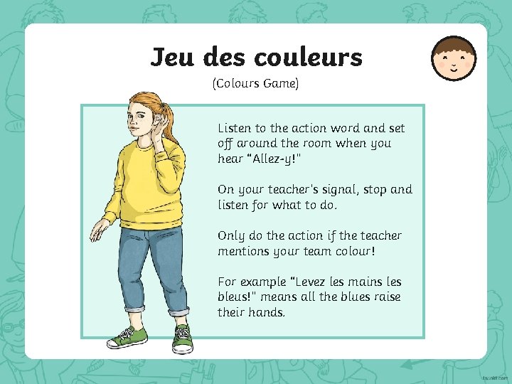 French All About Me Year One French Year