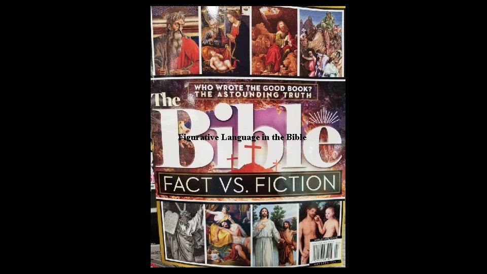 Figurative Language in the Bible Types of figurative