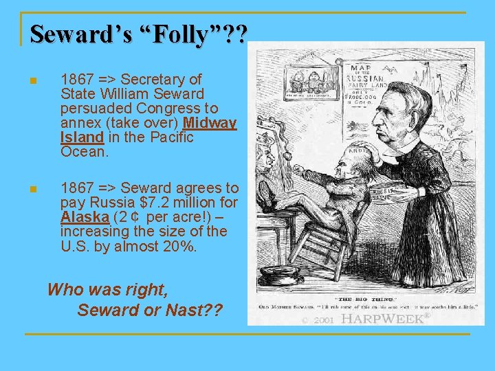 Beginnings of American Imperialism Samoset Middle School 8